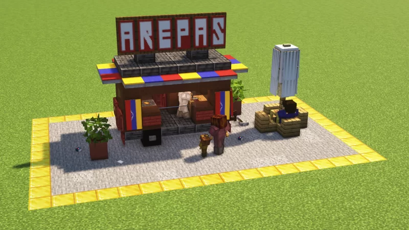 Puesto Callejero de Arepas Minecraft Map