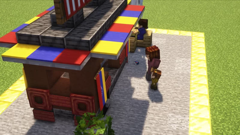Puesto Callejero de Arepas Minecraft Map