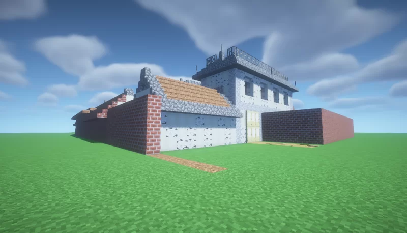 Hougoumont Farm Minecraft Map