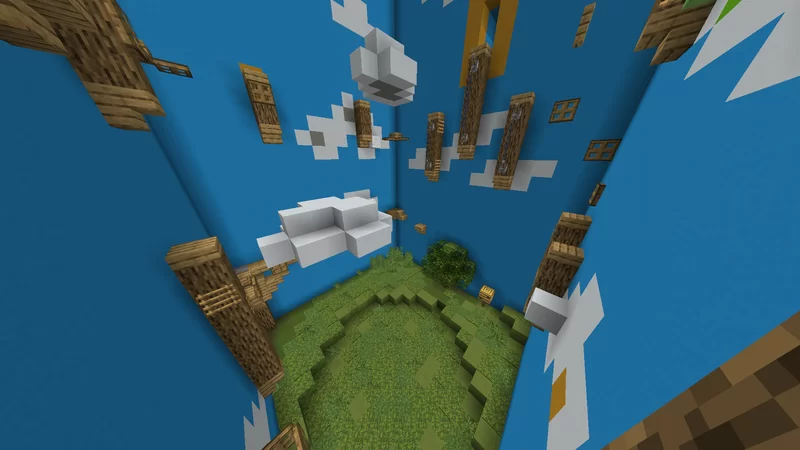 Parkour Map Challenge - How far can you get [v1.0] Minecraft Map