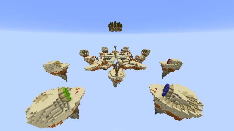 Pernicious BedWars Desert Theme! Minecraft Map