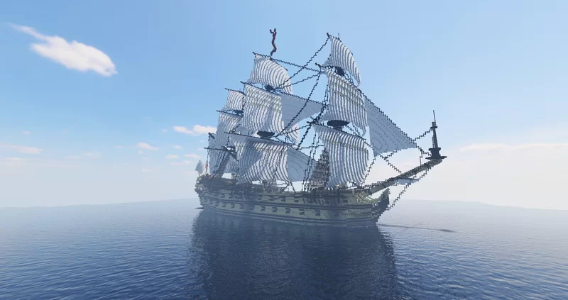 San Fernando | Spanish fourth rate ship (ShipSide) Minecraft Map