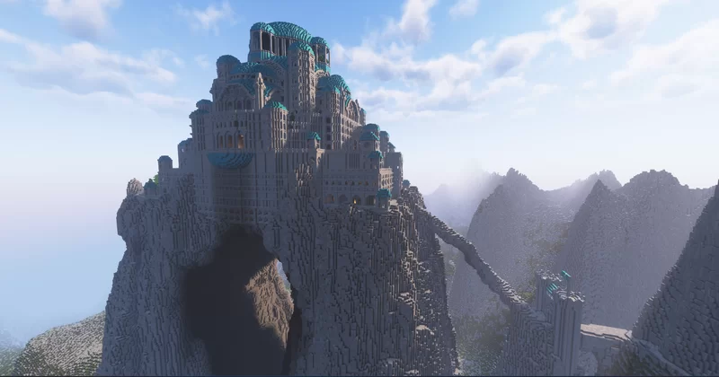 The Eyrie castle | Game of Thrones Minecraft Map