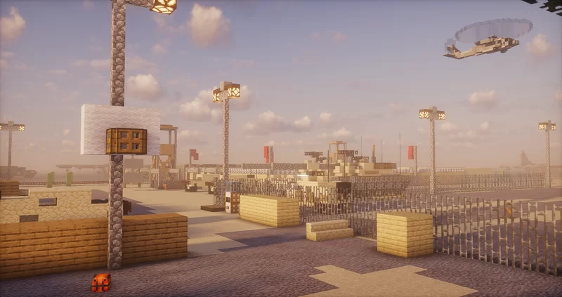 Call of Duty | Fire Base Phoenix Minecraft Map