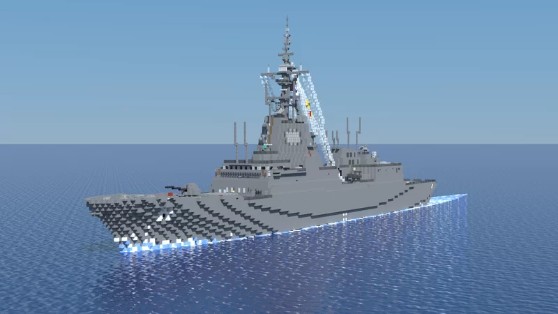 HMAS Hobart DDG-39 Minecraft Map
