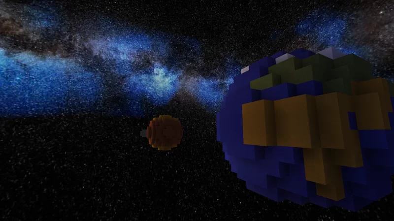 Solar System Simulation [V1.2] Minecraft Map