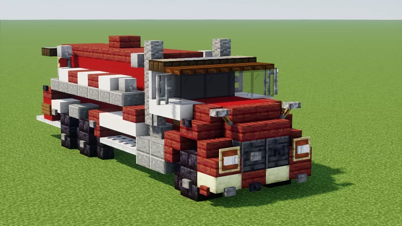 Chester Dryside Fire Tanker Truck Minecraft Map