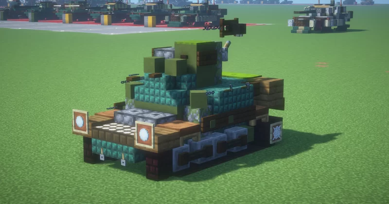 M3 Stuart (1.5:1 Scale) Minecraft Map