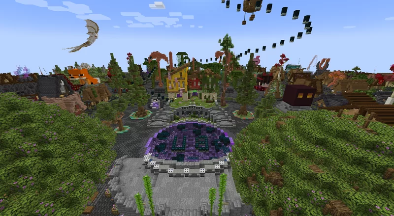 Lobby VP EVE + Datapack Entity Visualization Editor 1.21 Minecraft Map