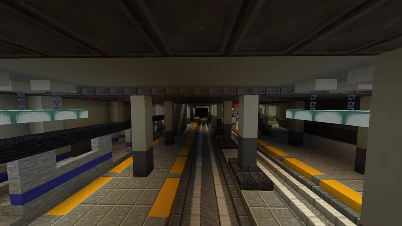 Metro (Phantom Forces) Minecraft Map