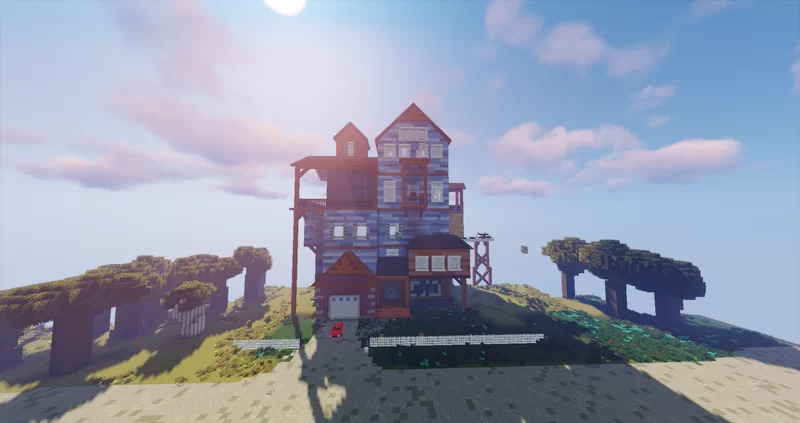 Atlantic craft Hello Neighbor Minecraft Map