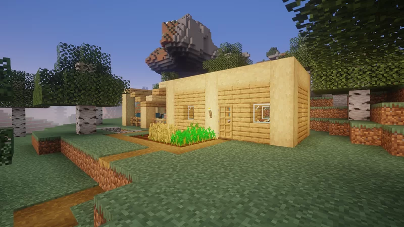 my survival house Minecraft Map