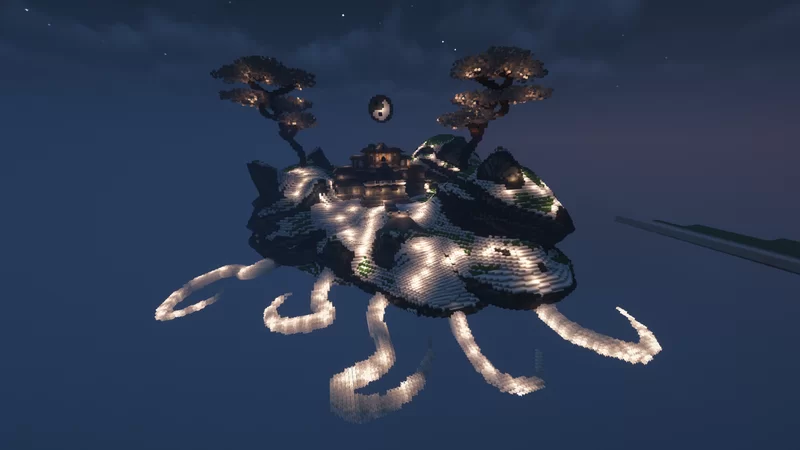 Free Oriental Lobby [ FREE SCHEMATIC ] Minecraft Map