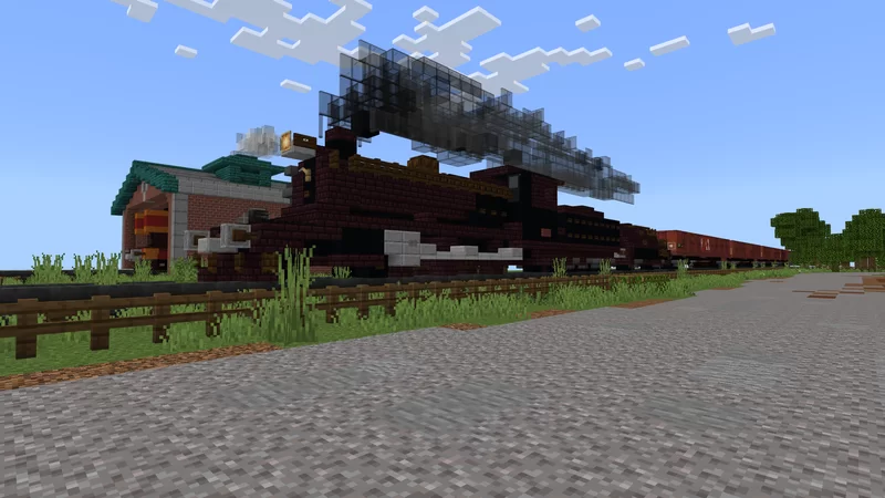 Australian D3 class locomotive Minecraft Map
