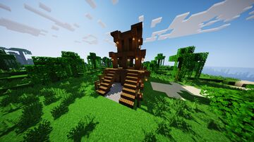 Minihouse Minecraft Maps with Downloadable Schematic