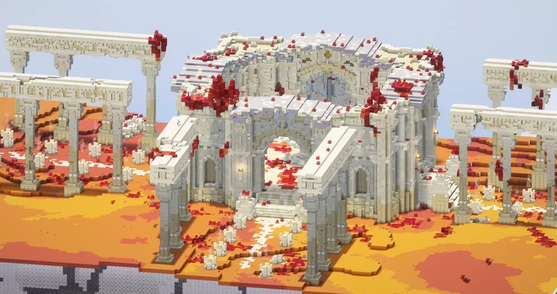 Cursed Temple Ruins Minecraft Map