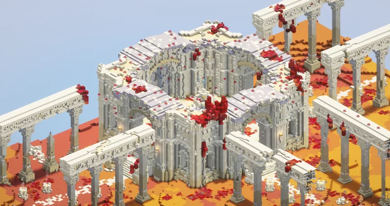 Cursed Temple Ruins Minecraft Map