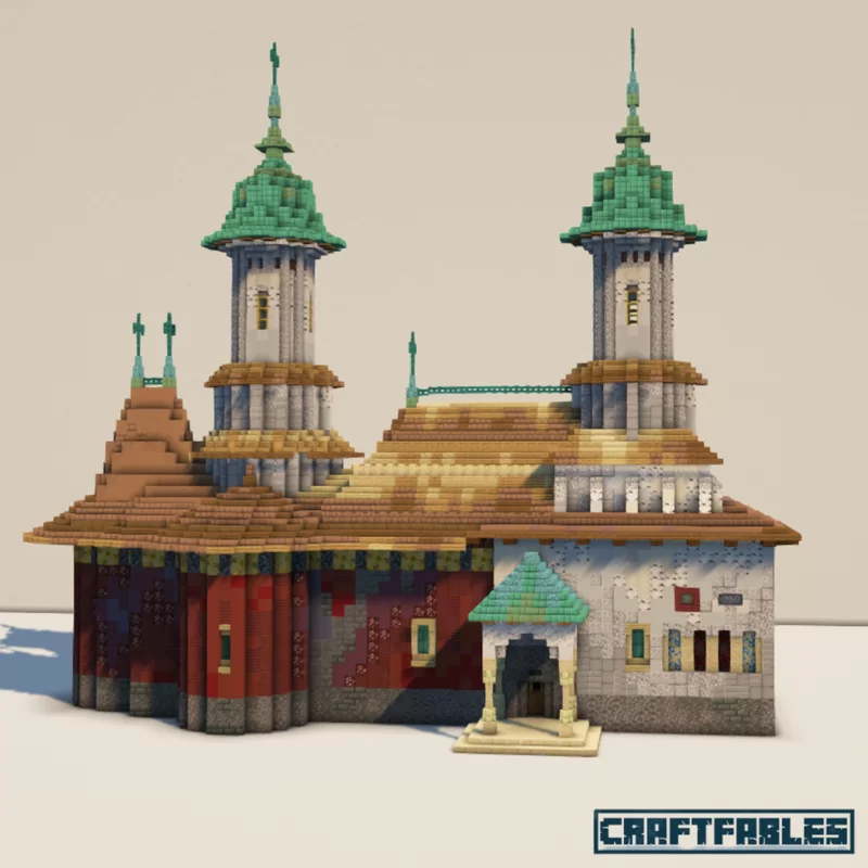 Râșca Monastery-Romania Minecraft Map