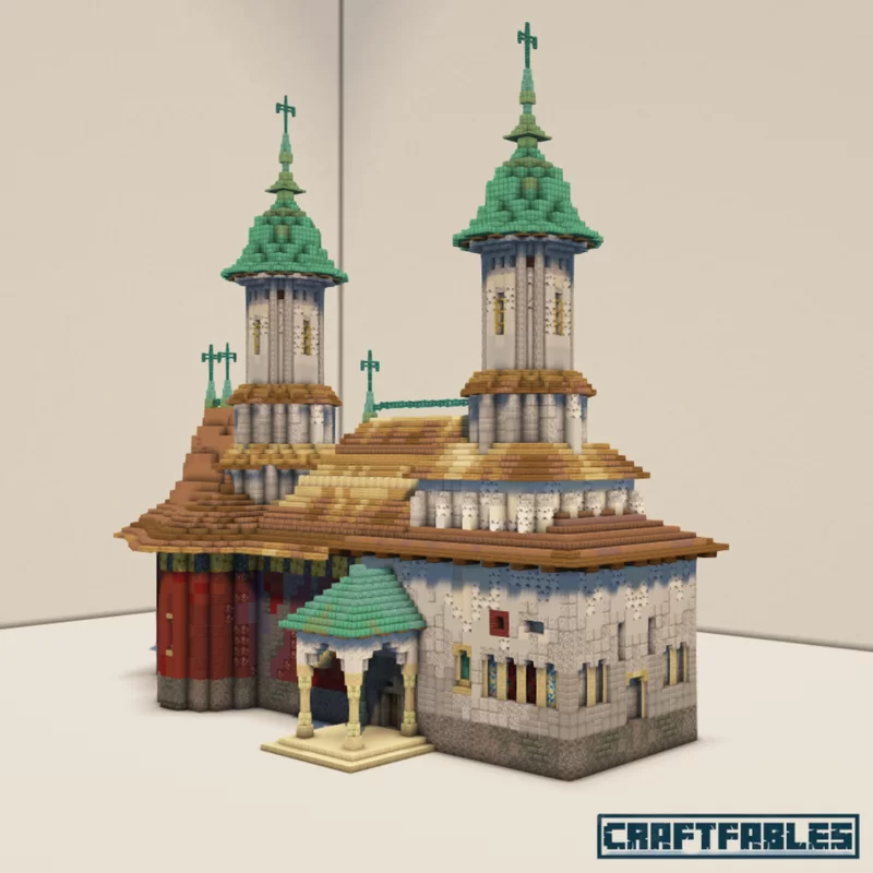 Râșca Monastery-Romania Minecraft Map