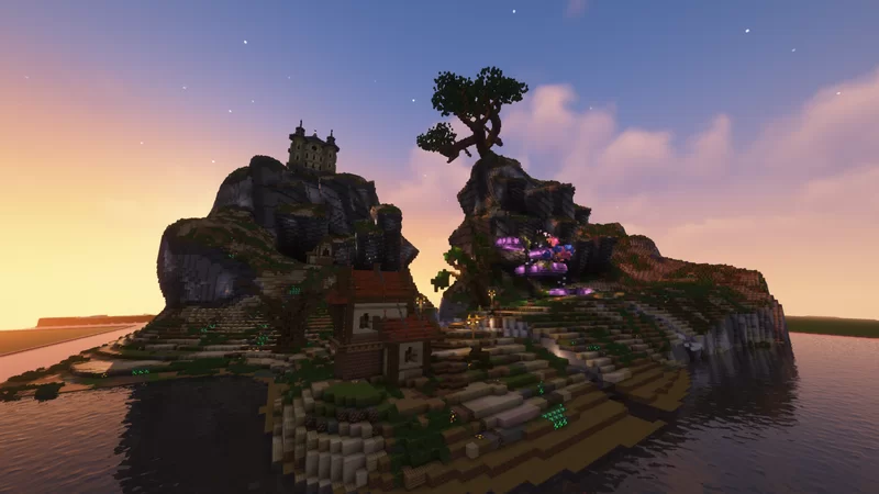 Fantasy Magical 250x250 Map [ Free Schematic ] Minecraft Map