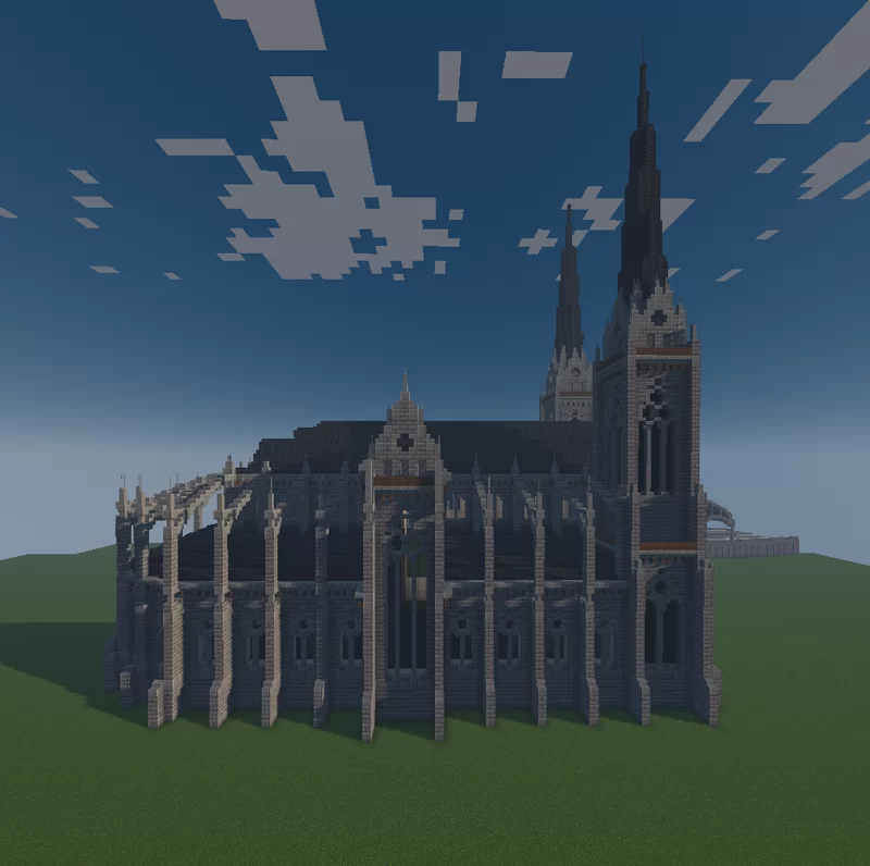 Gothic Cathedral Minecraft Map