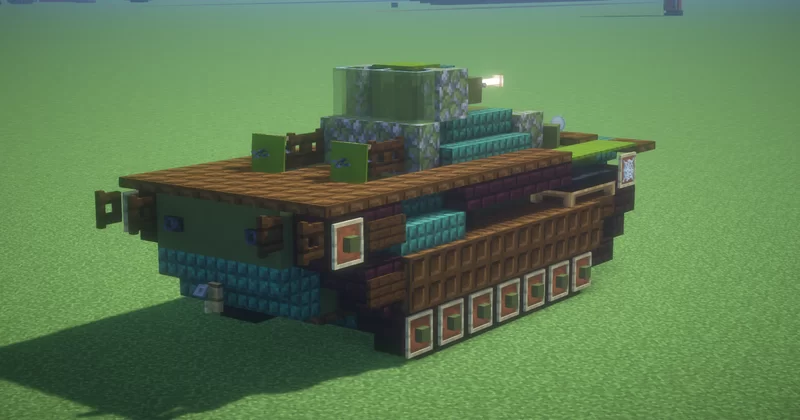 LVT-A1 "Amtrac" (1.5:1 Scale) Minecraft Map