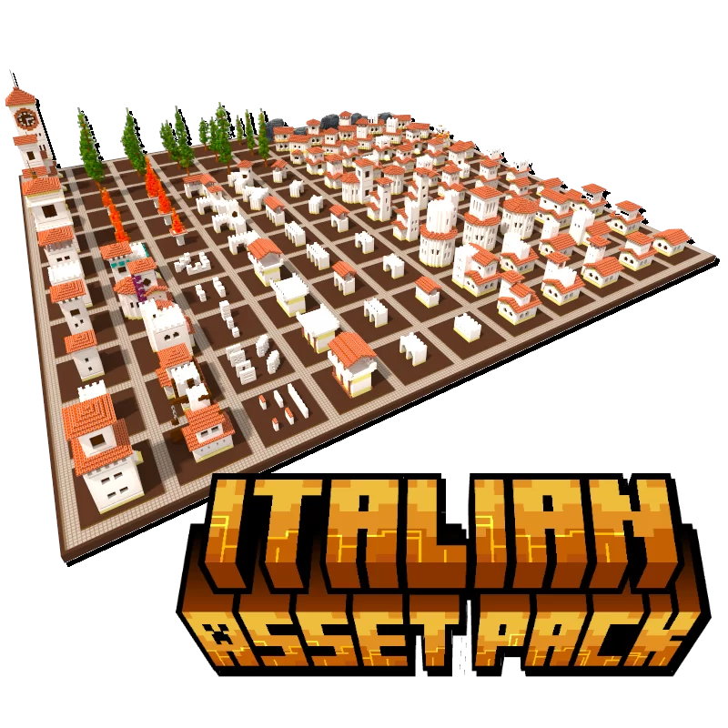 121 Italian Assets Minecraft Map