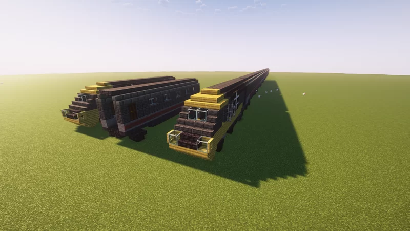 Intercity 125/hst (mark 3 carriage and engine seperate and a full train ...