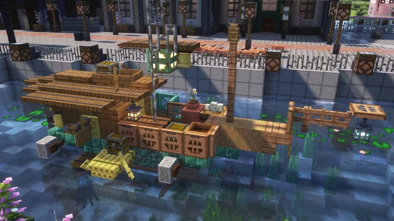 Small Fishing Boat / Screenshot Series (#17) Minecraft Map