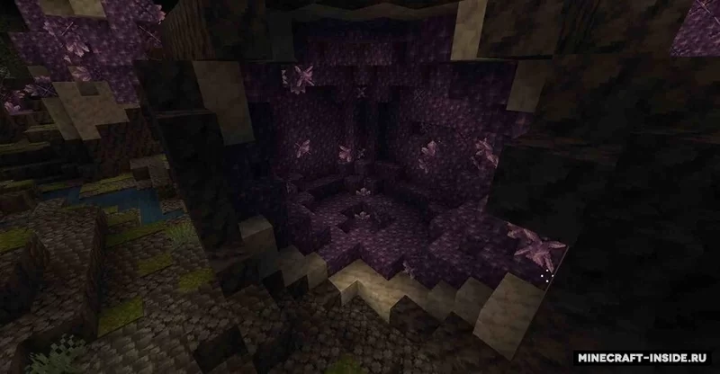 Amethyst Caves Minecraft Map