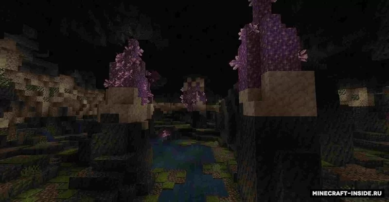 Amethyst Caves Minecraft Map