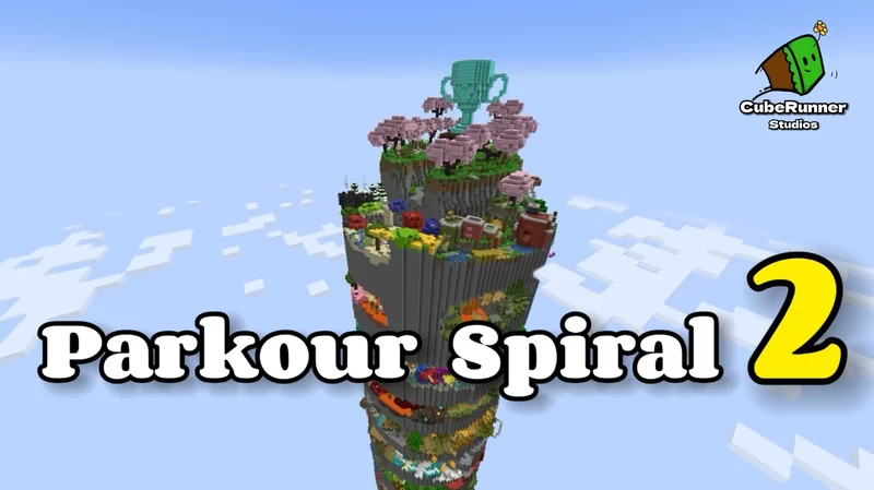 [AL]Parkour Spiral 2 Minecraft Map