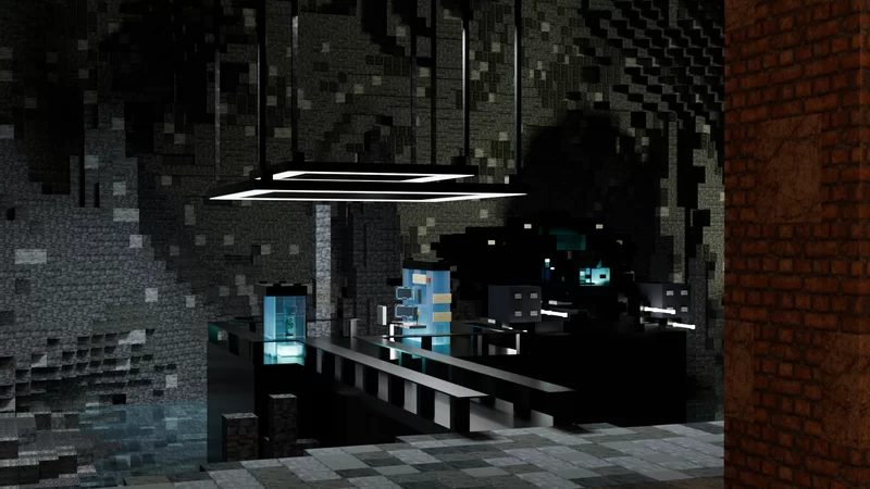 The Wayne Manor & Batcave | Download | Full Interior Minecraft Map