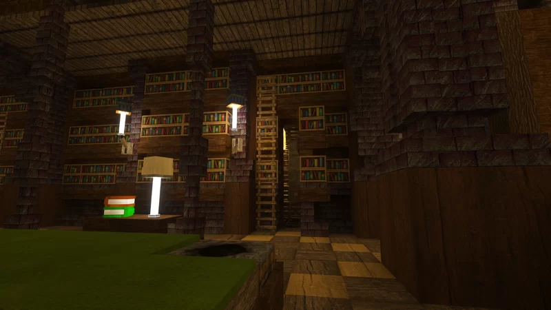 The Wayne Manor & Batcave | Download | Full Interior Minecraft Map