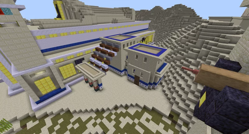 Age of Mythology Egyptian Siege Workshop Minecraft Map