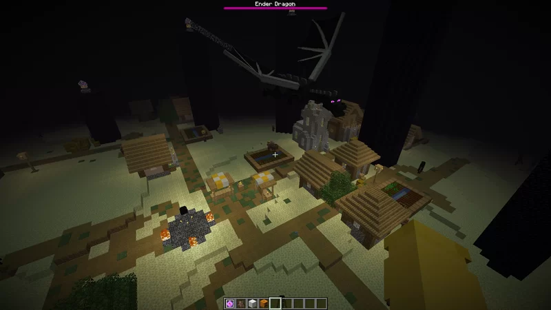 End Village Minecraft Map