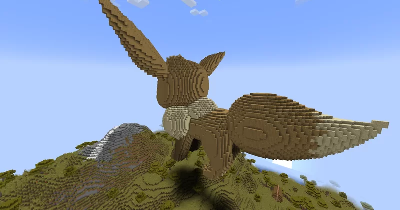 Eevee Pokemon Minecraft Map
