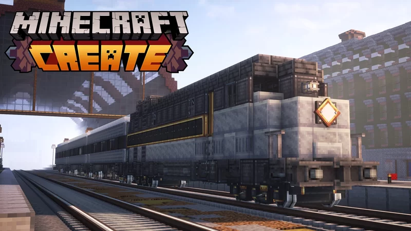 Create Mod | Express Train (Tutorial) Minecraft Map