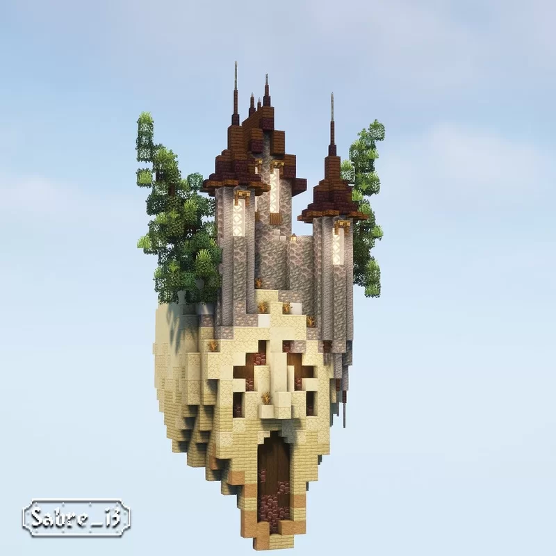 Scream Face Castle Minecraft Map