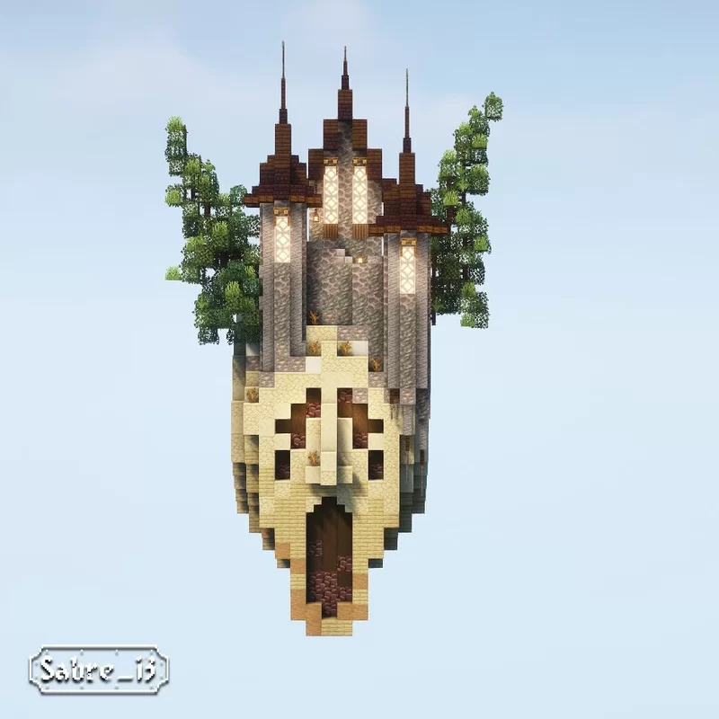 Scream Face Castle Minecraft Map