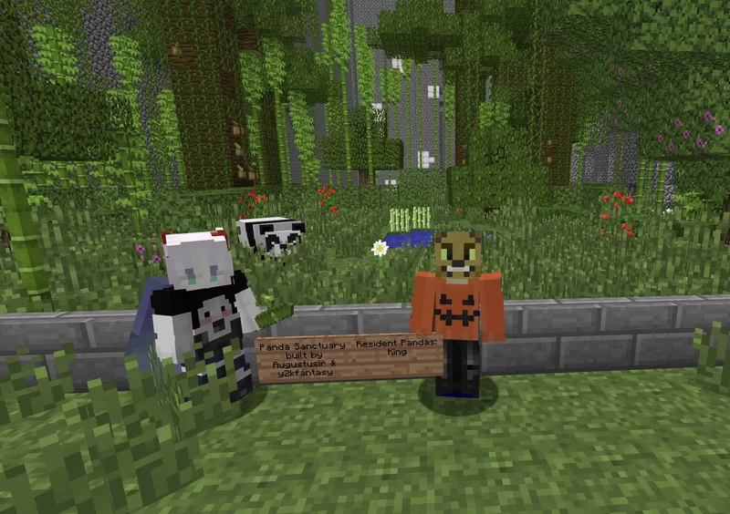Panda Sanctuary Minecraft Map
