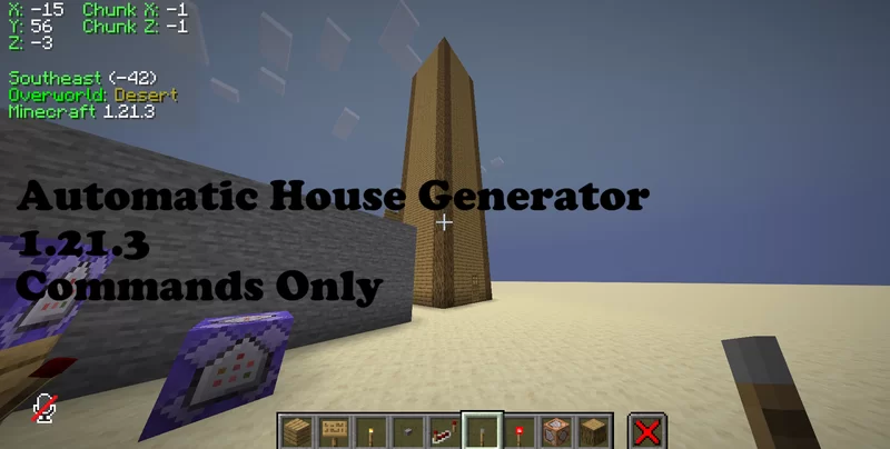 Random House Generator Minecraft Map