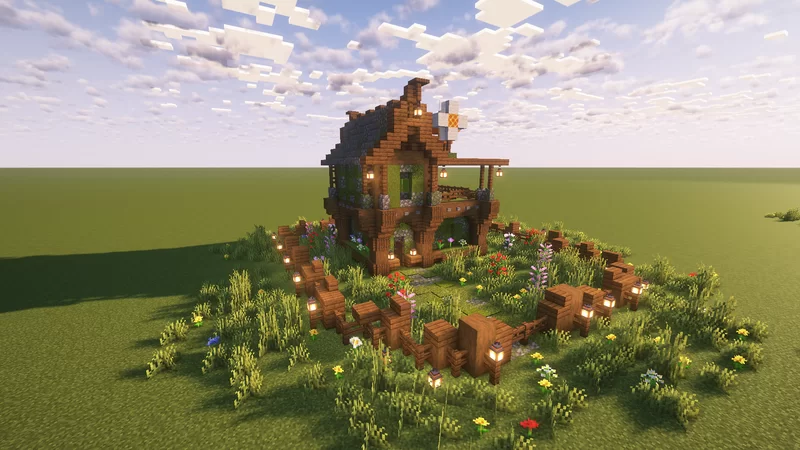 Flower House (FREE) Minecraft Map