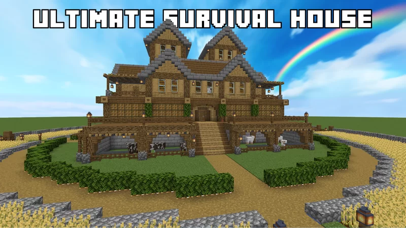 Minecraft: Ultimate Survival House 🏠 Minecraft Map