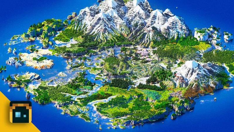 Xedrimos 🌀, 3k, Swirling Alpine Island [1.20.2, Survival Friendly ...