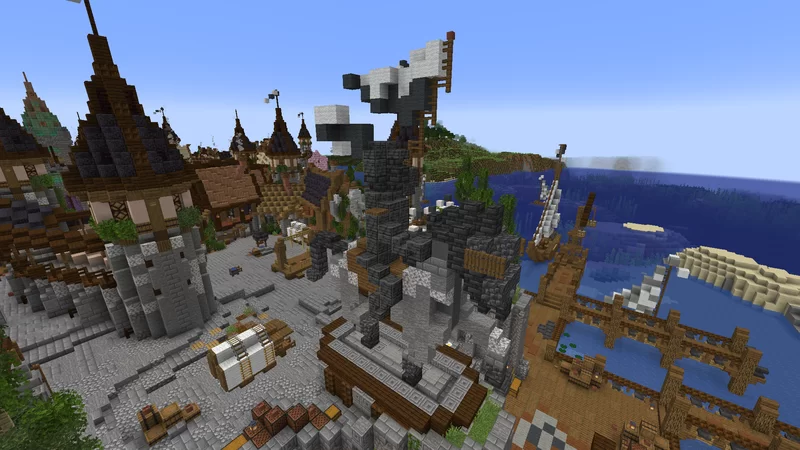 Small Knight Statue | Free download Minecraft Map