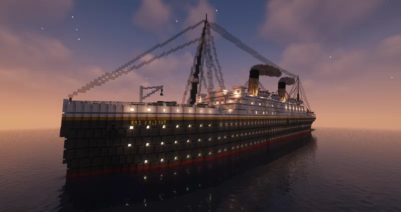 RMS Valiant Minecraft Map