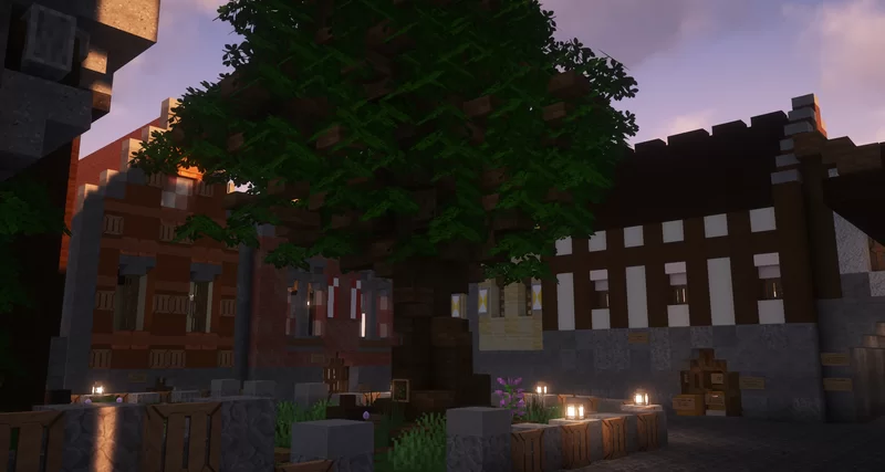 Mittelalterliche Stadt Eichstadt/ Medieval town Eichenstein Minecraft Map