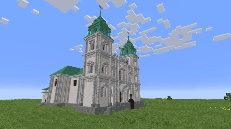 Holy Cross Church in Warsaw Minecraft Map