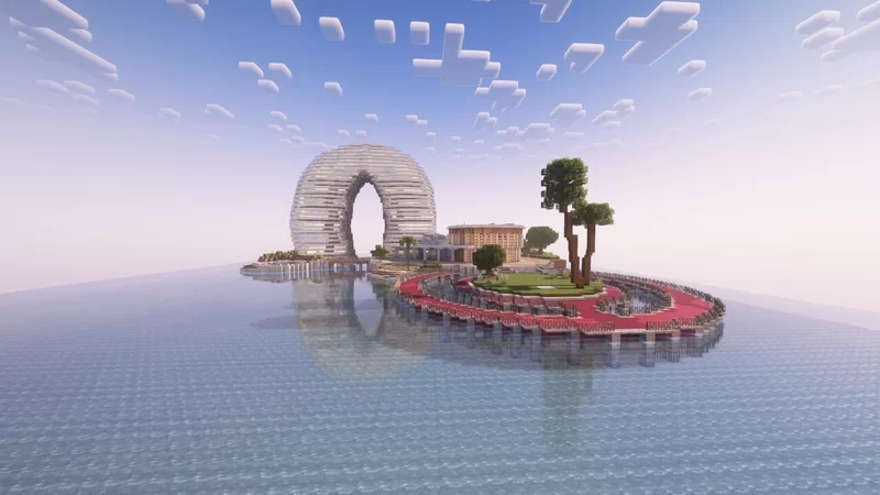Sheraton Huzhou Taihu Lake Hot Spring Resort & SPA Minecraft Map